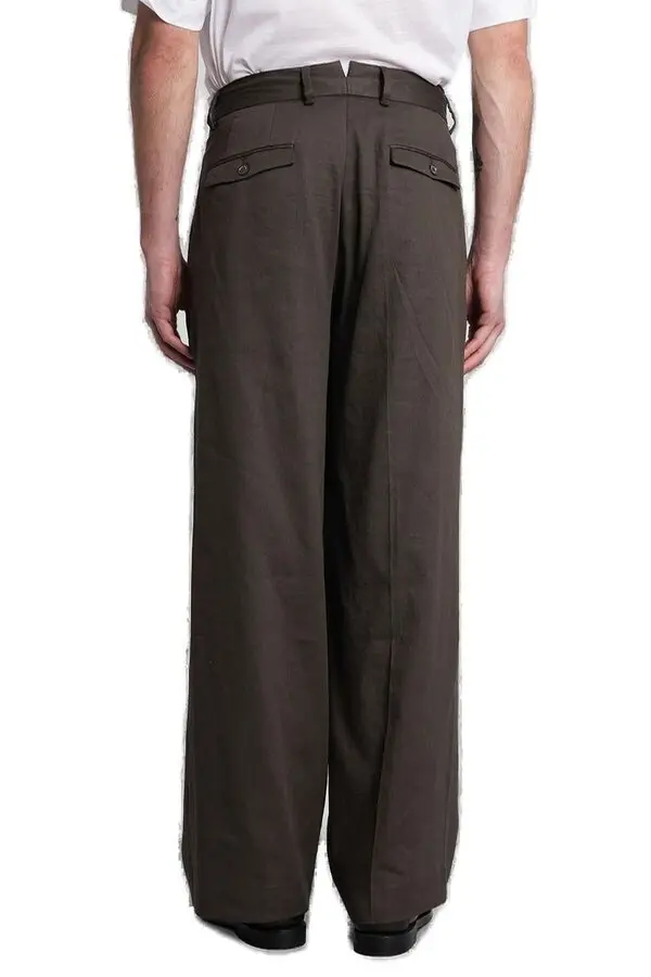 ROBERTO COLLINA Pleated Trousers