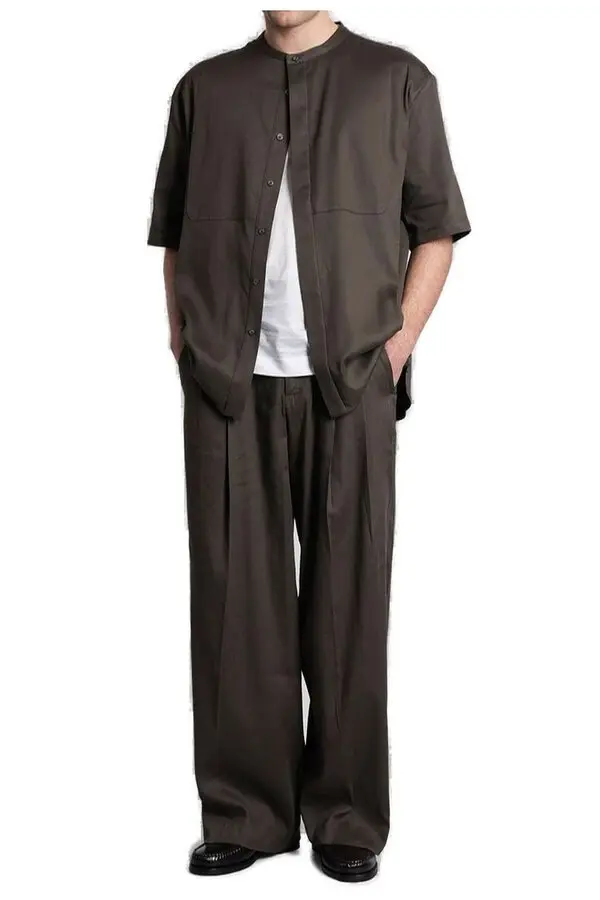 ROBERTO COLLINA Pleated Trousers