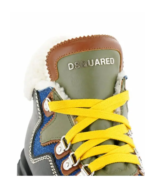 Dsquared2 Round-toe Short Boots