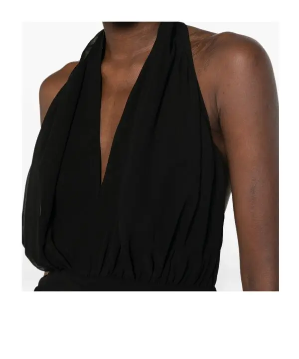 ROTATE BY BIRGER CHRISTENSEN Ruched Sequin-embellished Ruffled Mini Dress