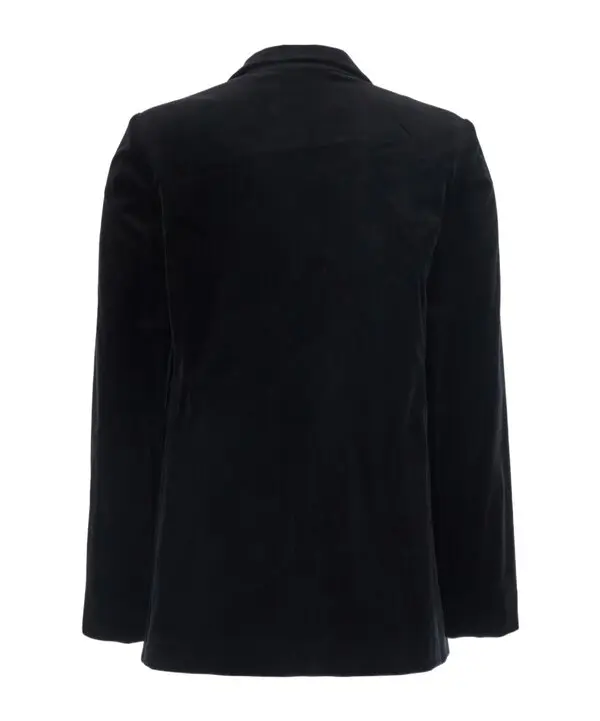 Antonelli Firenze Galbusera Velvet Double-breasted Blazer