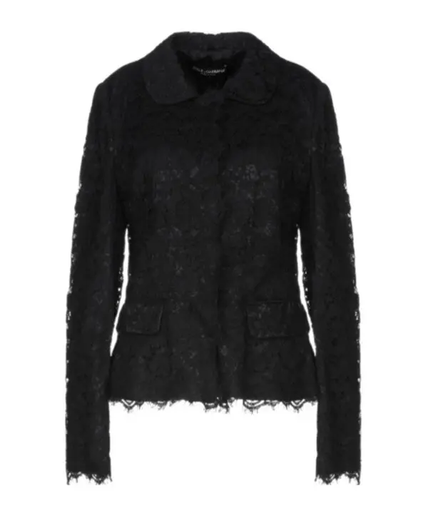 Dolce & Gabbana Single-breasted Lace Blazer