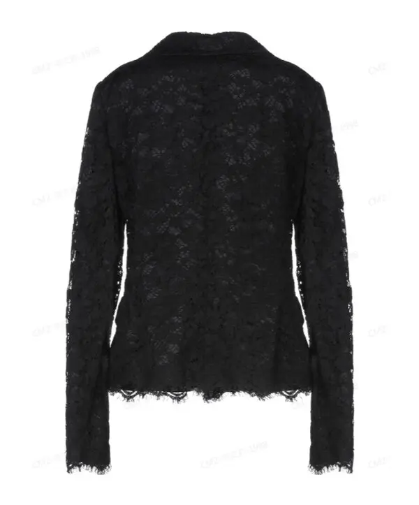Dolce & Gabbana Single-breasted Lace Blazer