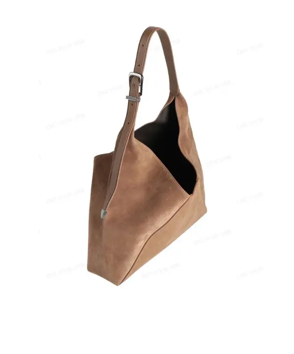 Brunello Cucinelli Suede Large Underarm Bag