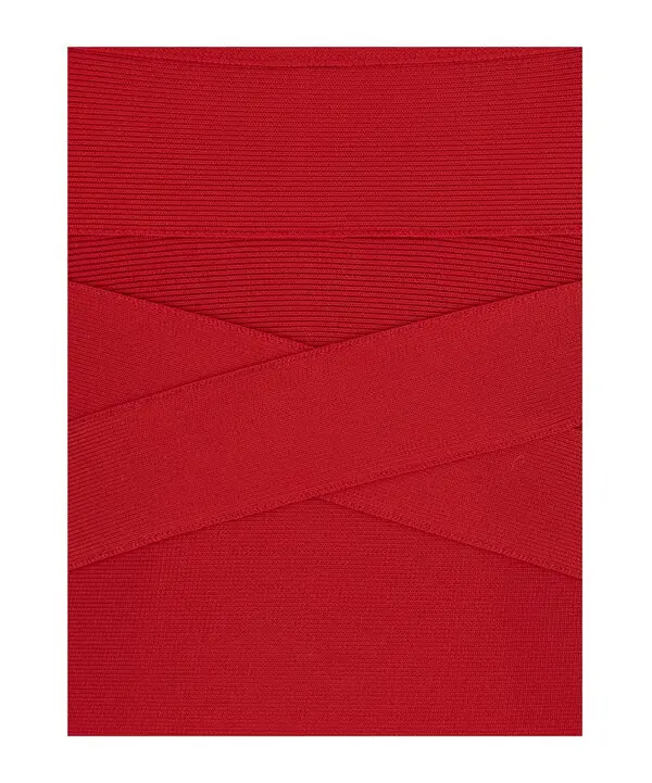 ROTATE BY BIRGER CHRISTENSEN Off-shoulder Mini Dress