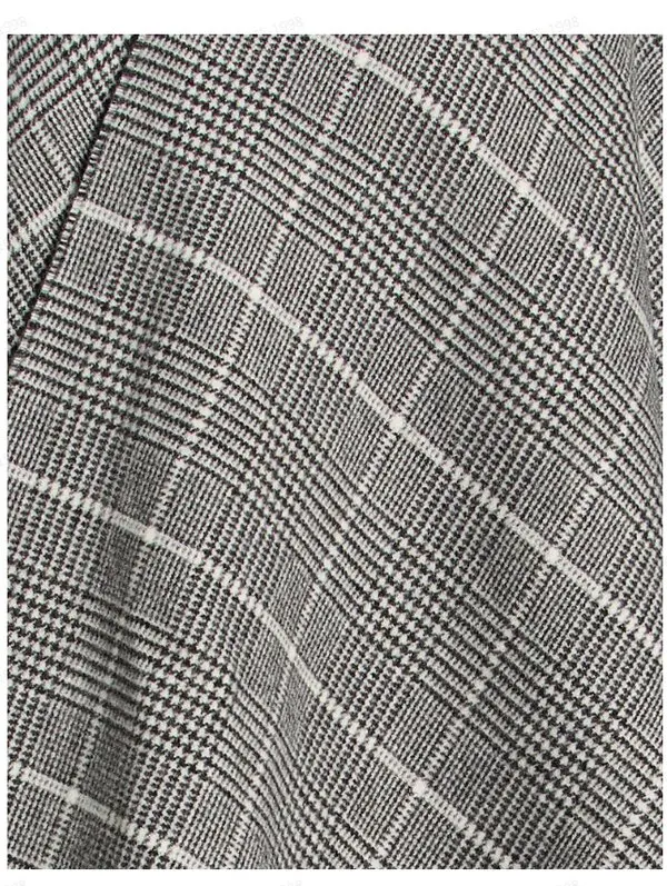Brunello Cucinelli Classic Plaid Shawl Adorned