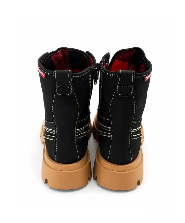 Dsquared2 Round-toe Short Boots