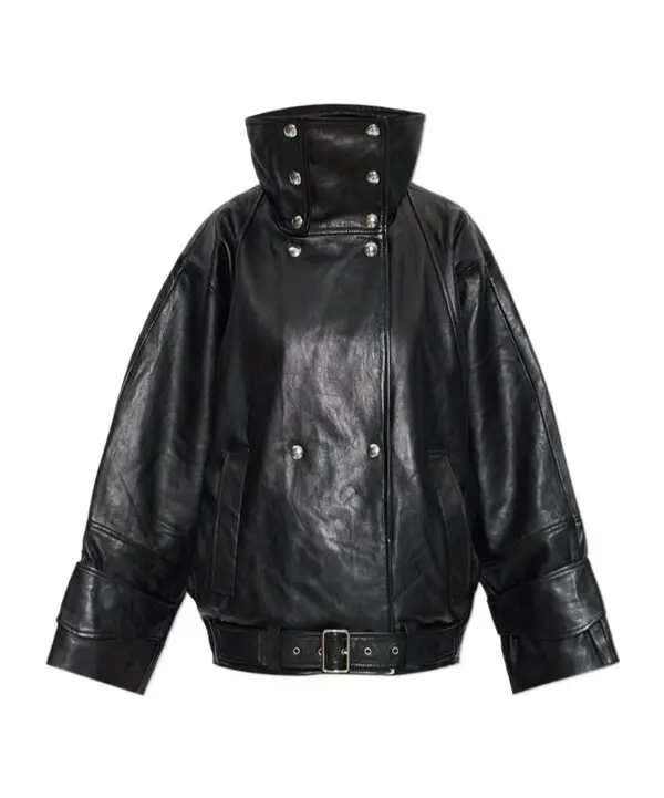 IRO PARIS Long-sleeve Leather Jacket