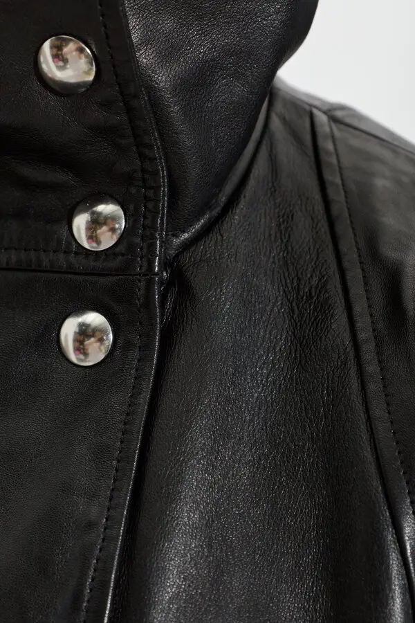 IRO PARIS Long-sleeve Leather Jacket