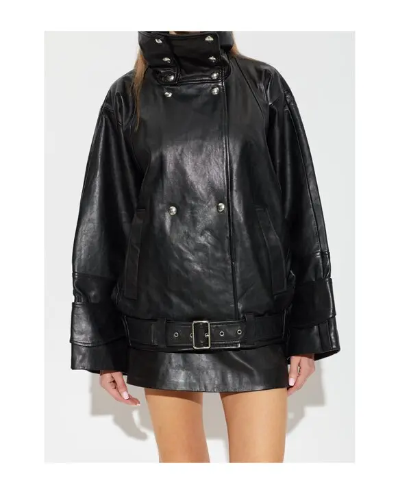IRO PARIS Long-sleeve Leather Jacket