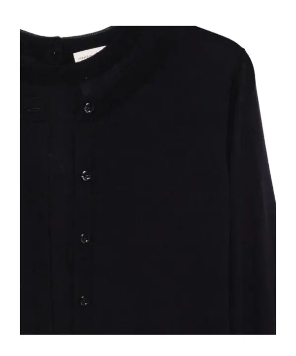 SEMICOUTURE Single-breasted Long-sleeve Knit Top