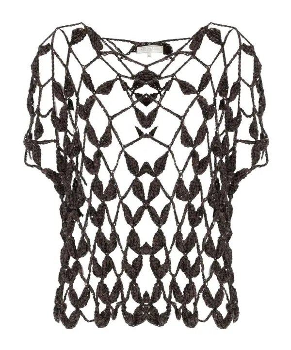 Antonelli Firenze Saponaria Open-knit Knitted Top