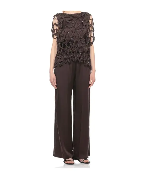 Antonelli Firenze Saponaria Open-knit Knitted Top