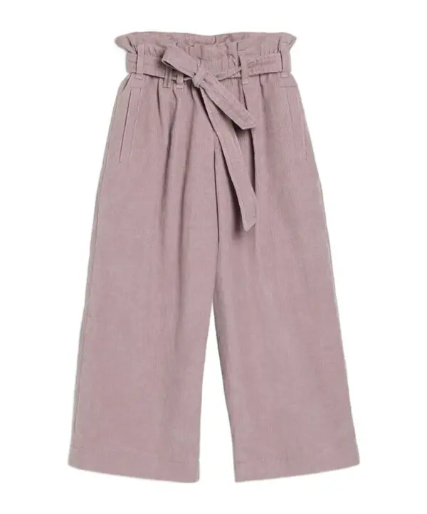 Brunello Cucinelli Techno Cotton And Cashmere Corduroy Paperbag Trousers