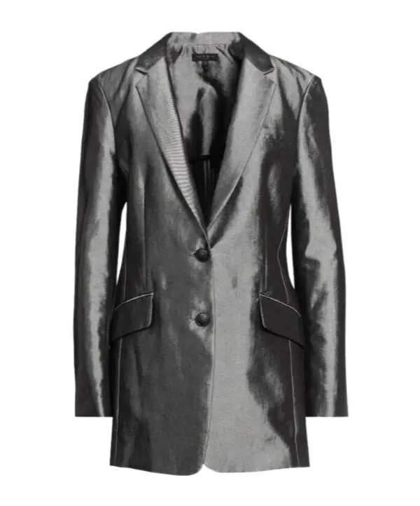 Rag & Bone Denim-style Single-breasted Blazer