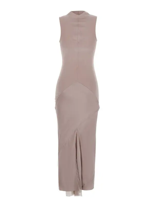 Rick Owens Sliced Panel Maxi Dress