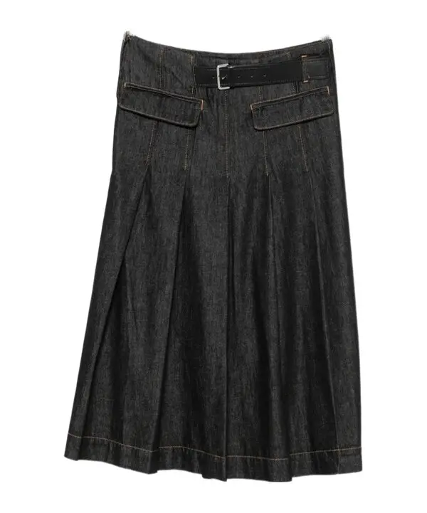 SEMICOUTURE Belted Skirt