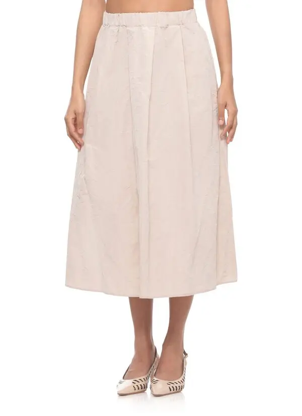 Antonelli Firenze Oreo Elastic-waist Midi Skirt