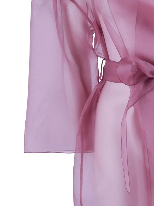 Antonelli Firenze Sheer Belted Robe