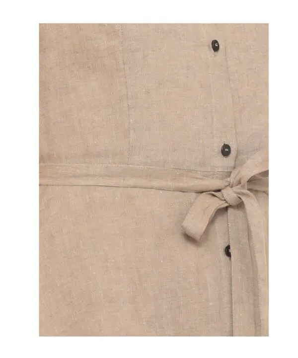 Antonelli Firenze Belted Midi Shirt Dress