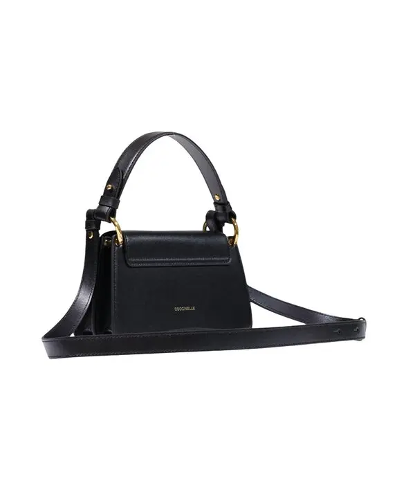 COCCINELLE Flap Shoulder Bag - Black