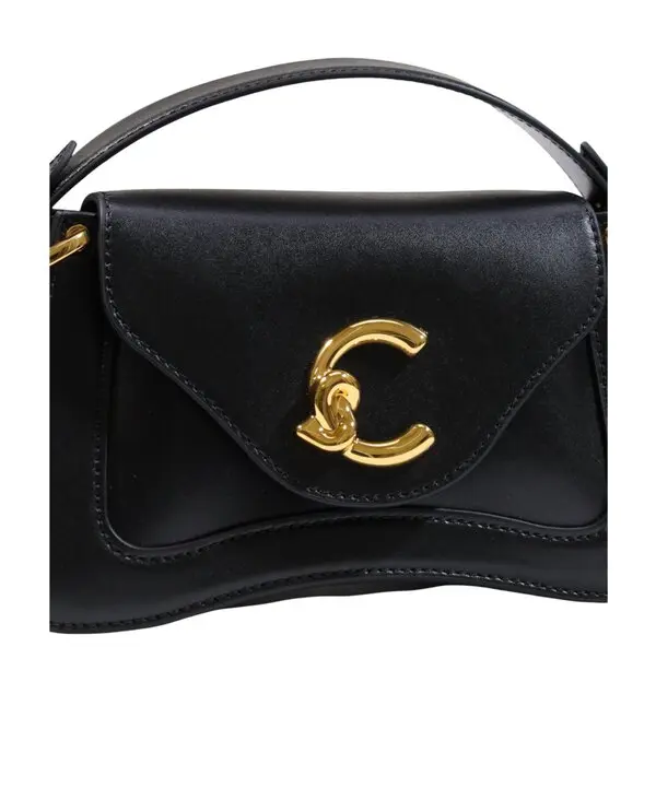 COCCINELLE Flap Shoulder Bag - Black