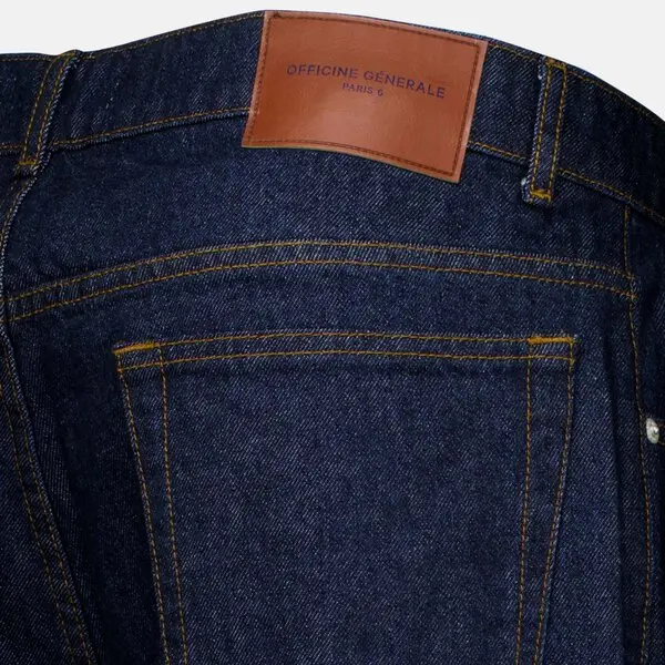Officine Générale Belt-loop Denim Jeans
