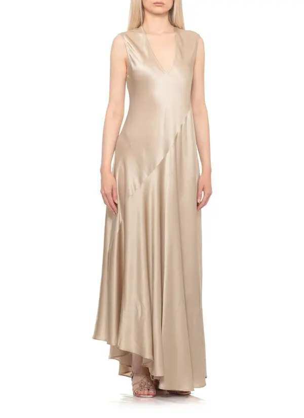 Antonelli Firenze Natasha V-neck Maxi Dress