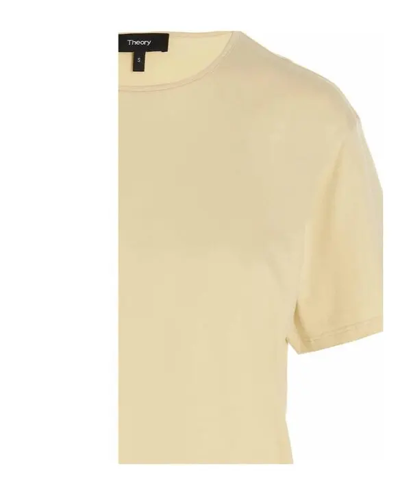 Theory Open-necked Silk Shirt