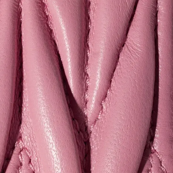 Miu Miu Matelassé Nappa Leather Card Holder