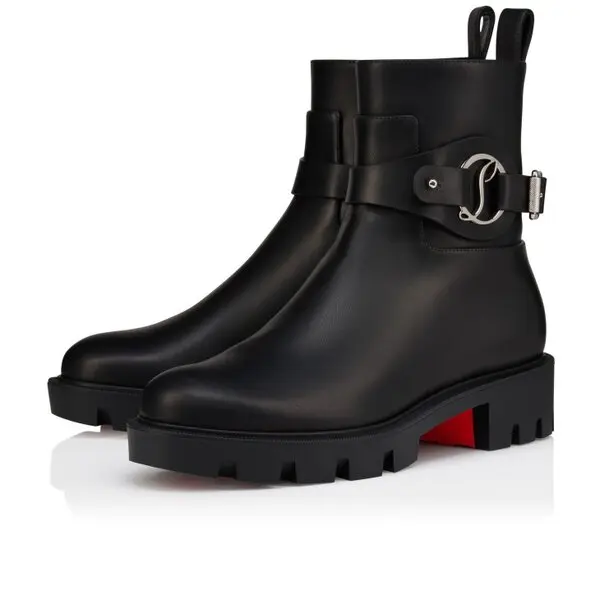 CHRISTIAN LOUBOUTIN Dianouchette Lug Ankle Boots