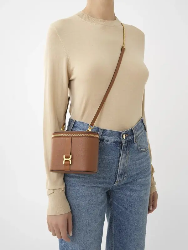 Chloé Marcie Zip-up Mini Crossbody Bag