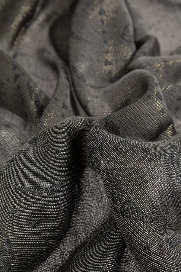 Zadig&Voltaire Voltaire Glenn Monogram Frayed Edge Scarf