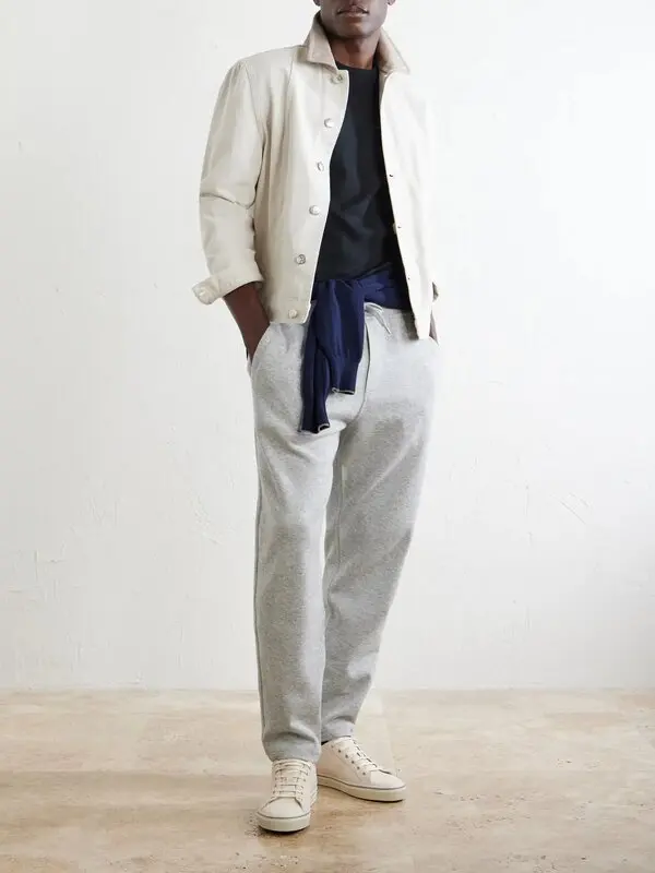 Brunello Cucinelli Drawstring Athletic Pants