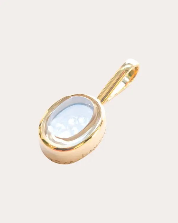 Moritz Glik Diamond Oh Miniature Charm In Yellow