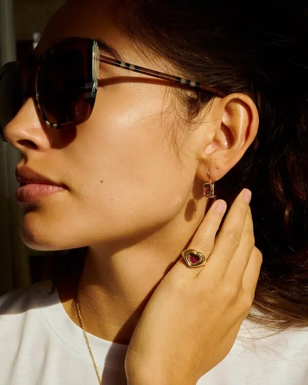 Moritz Glik Ruby Afeto Signet Ring