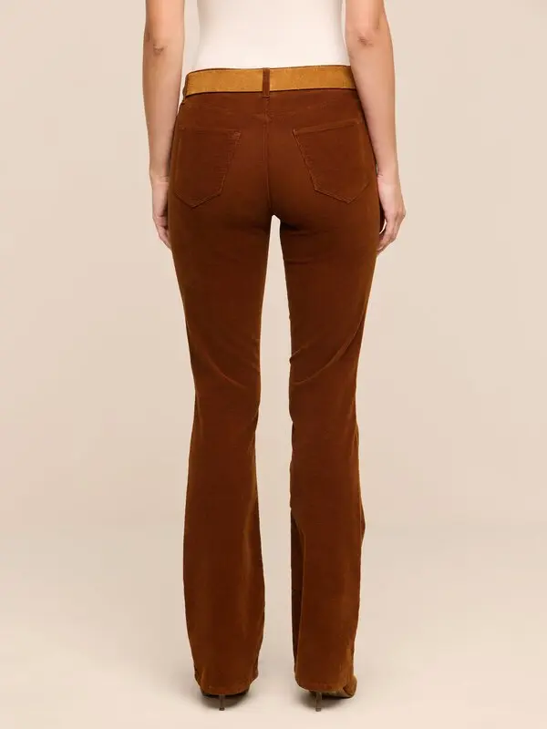 L'Agence Saffia Stretch Corduroy Pants