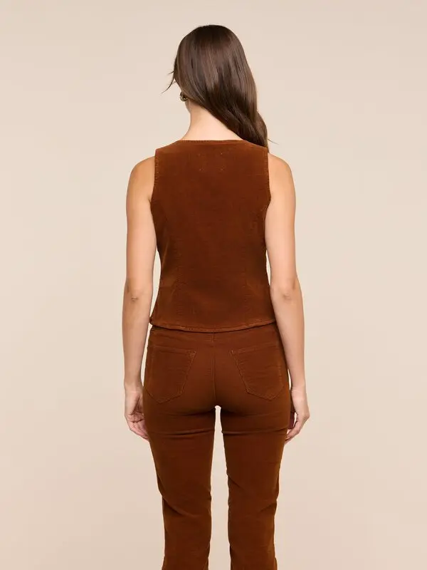 L'Agence Yelena Corduroy Vest