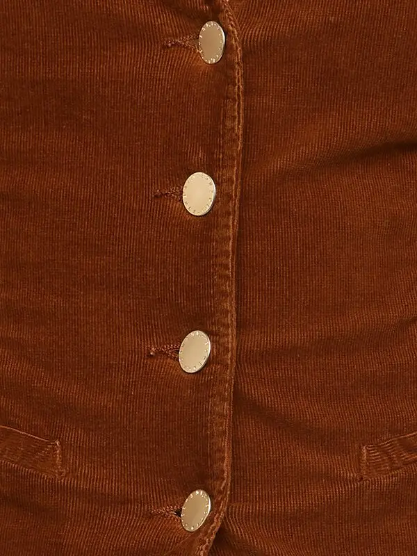 L'Agence Yelena Corduroy Vest