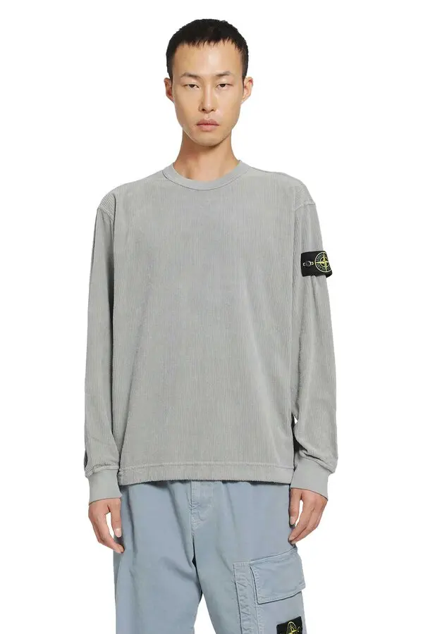 Stone Island Jersey Corduroy Sweatshirt