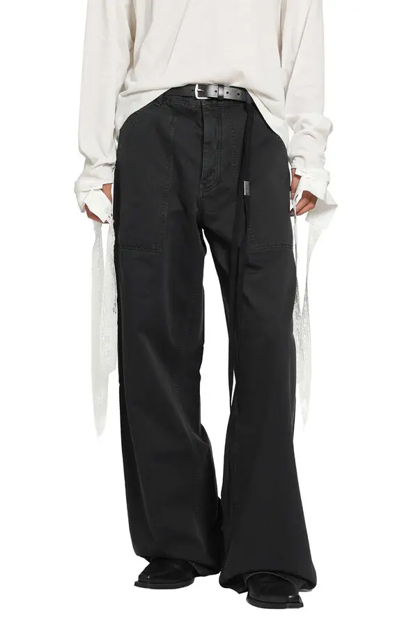 ANN DEMEULEMEESTER Monder Workwear Comfort Trousers