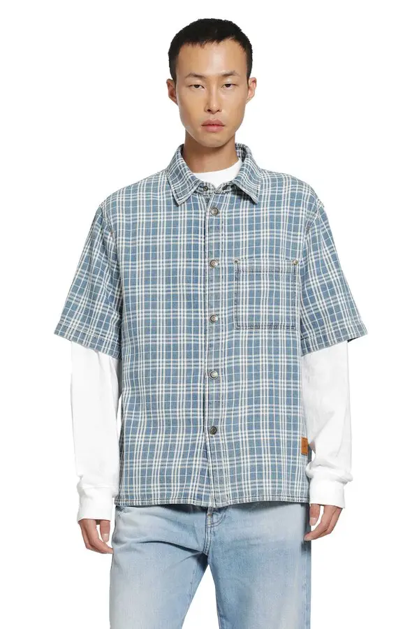 Burberry Donald Check Denim Shirt