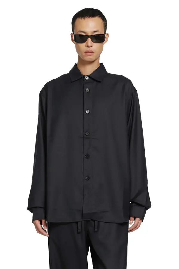 ROSE BURRITO Wool Overshirt
