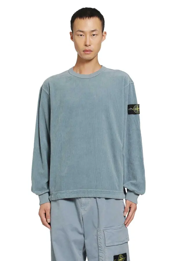 Stone Island Jersey Corduroy Sweatshirt