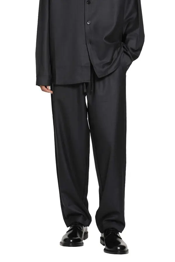 ROSE BURRITO Wool Pyjama Trousers