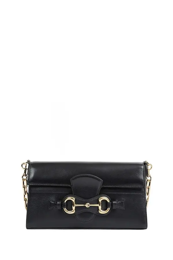 Gucci Horsebit Ristretto Medium Shoulder Bag