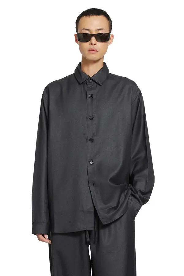 ROSE BURRITO Wool Overshirt