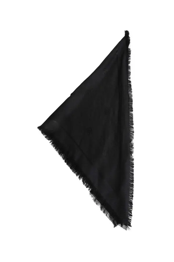 Gucci Double G Shawl - Black