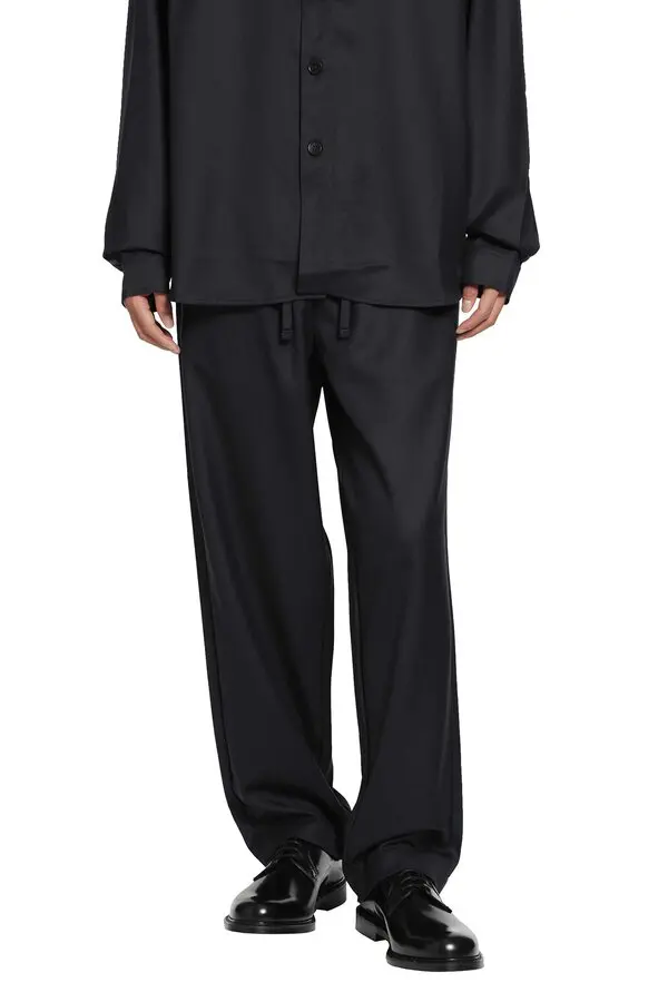 ROSE BURRITO Wool Pyjama Trousers