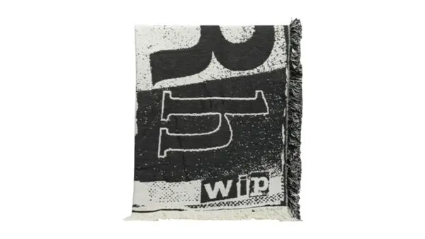 Carhartt Wip Letterpress Blanket - Black